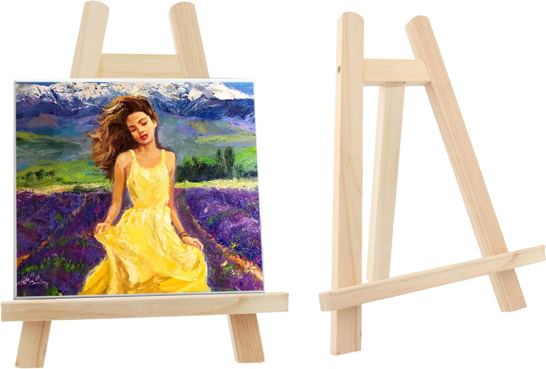 Small Tabletop Wood Display Artist A-Frame Easel,18 * 24 : Amazon.co.uk ...