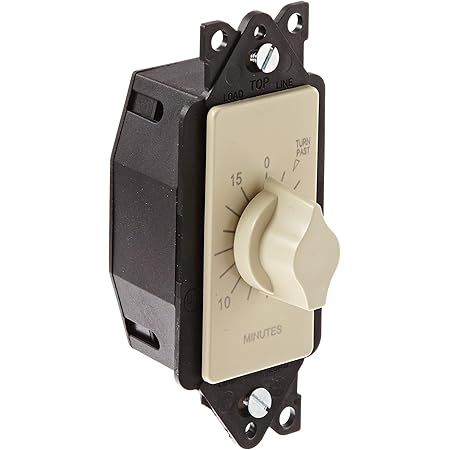 Intermatic FD2HW 2-Hour Spring-Loaded Automatic shut-off Wall Timer for ...