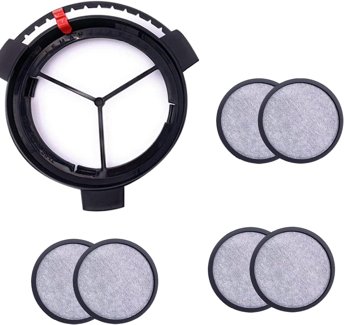 Amazon.com: Mr. Coffee Compatible Coffee Filter Disks - 6 Pcs With 1 ...