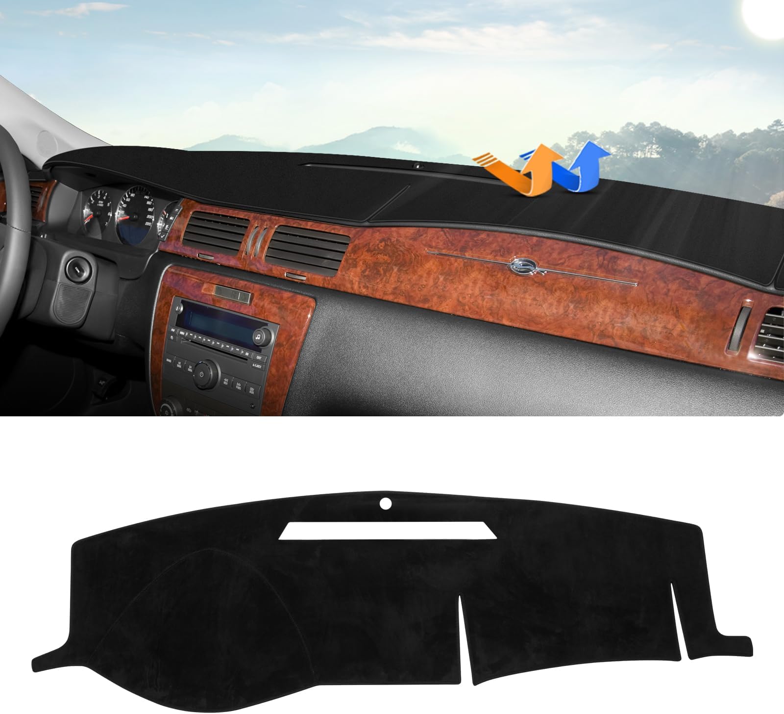 Amazon.com: Autorder Dashboard Cover Mat for 2024 2025 Chevrolet ...