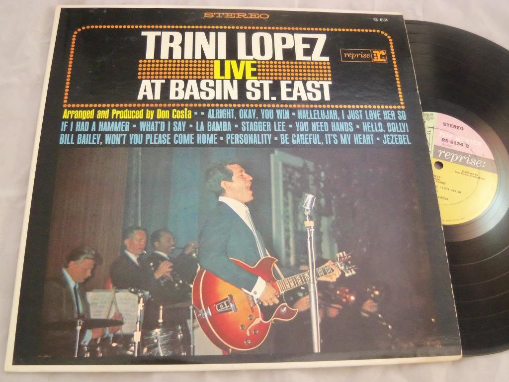 Amazon.com: Trini Lopez Live At Basin St. East: CDs & Vinyl