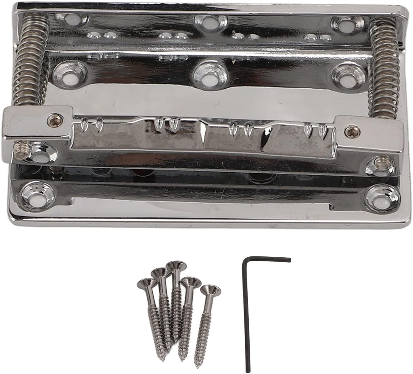 Agatige 8 String Mandolin Saddle Bridge,Metal Mandolin Bridge 8 String ...