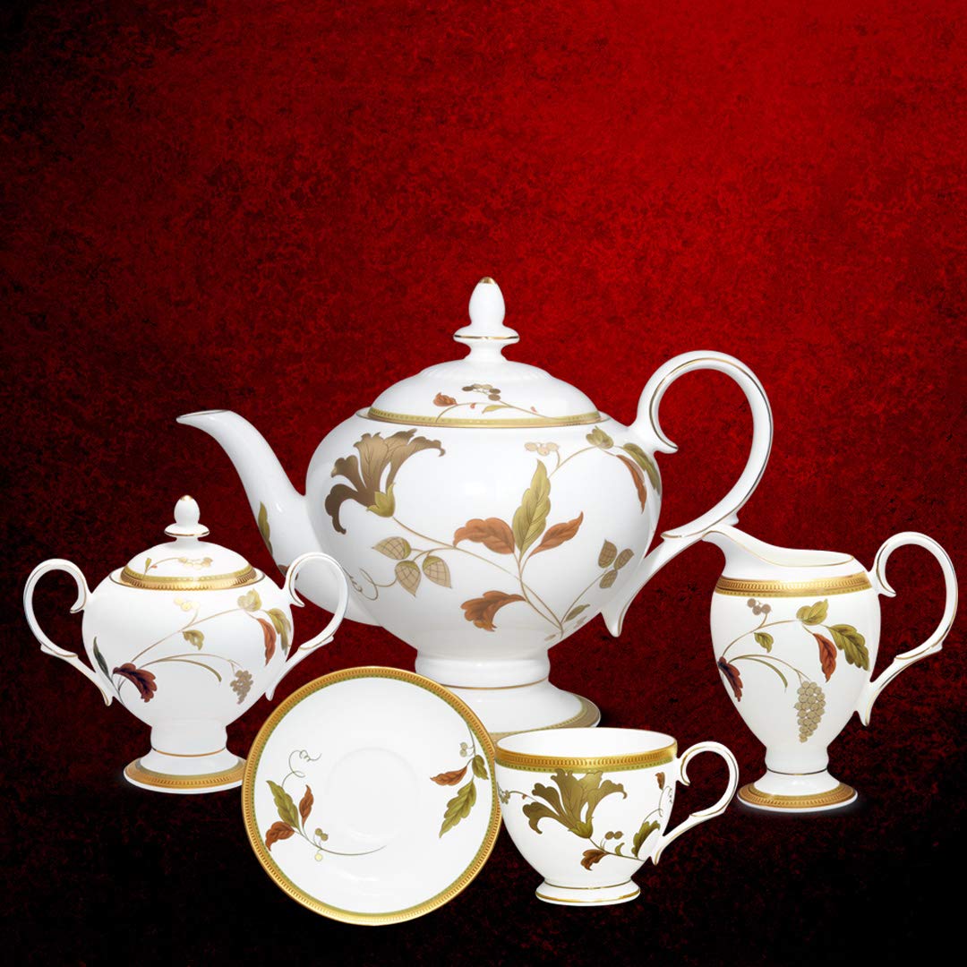 Buy Noritake 17 Pcs Tea Set (Islay) Online at Low Prices in India ...