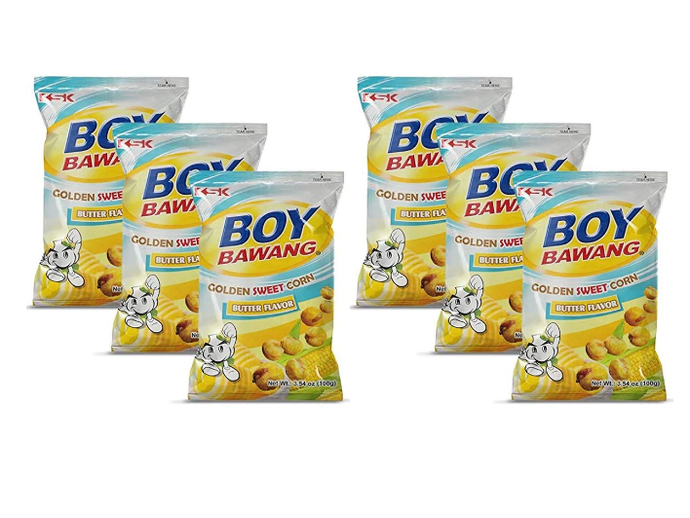 Amazon.com: Boy Bawang Cornick Snacks (Butter) : Grocery & Gourmet Food
