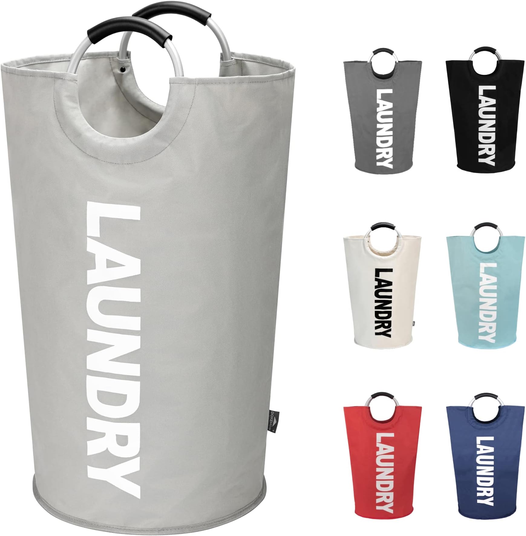 Brabantia Stackable Laundry Basket, 35 L - Light Grey : Amazon.co.uk ...