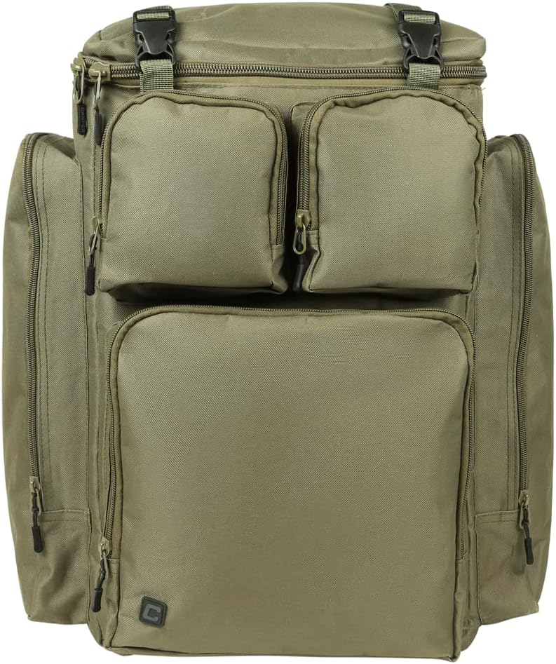 Carper Tackle Carp Fishing Rucksack 50 Litre Luggage Tackle Bag 6 ...