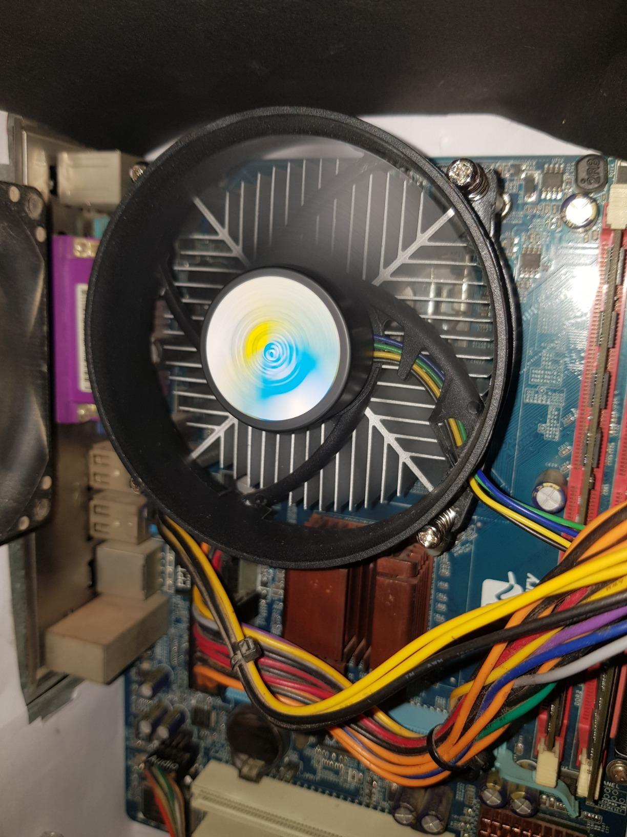 Zebronics CPU Cooling Fan For Socket LGA 775 Cooler (Black) : Amazon.in ...