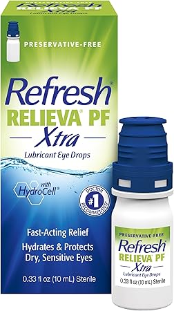 Amazon.com: Refresh RELIEVA PF Xtra Preservative-Free Artificial Tears ...