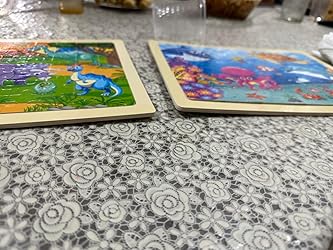 Amazon.com: SYNARRY Wooden Puzzles for Kids Ages 4-6, 6 Packs 60 PCs ...