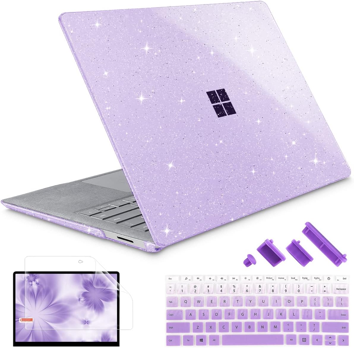 Amazon.com: May Chen Case for 13.5" Microsoft Surface Laptop 3/4/5 with ...