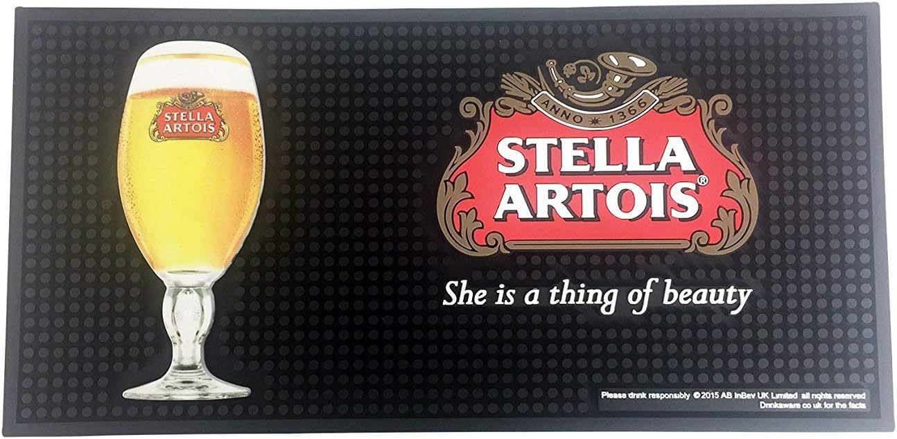 Amazon.com: Tequila Patron Professional Bar Mat Spill Mat Rail Drip Mat ...