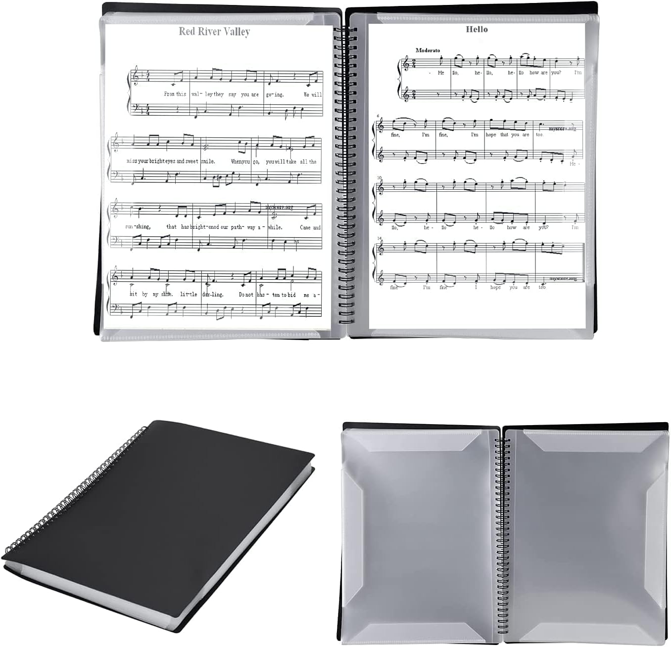 Mapac MP11630-MR A4 Bound Choral Folder - Maroon : Amazon.co.uk ...