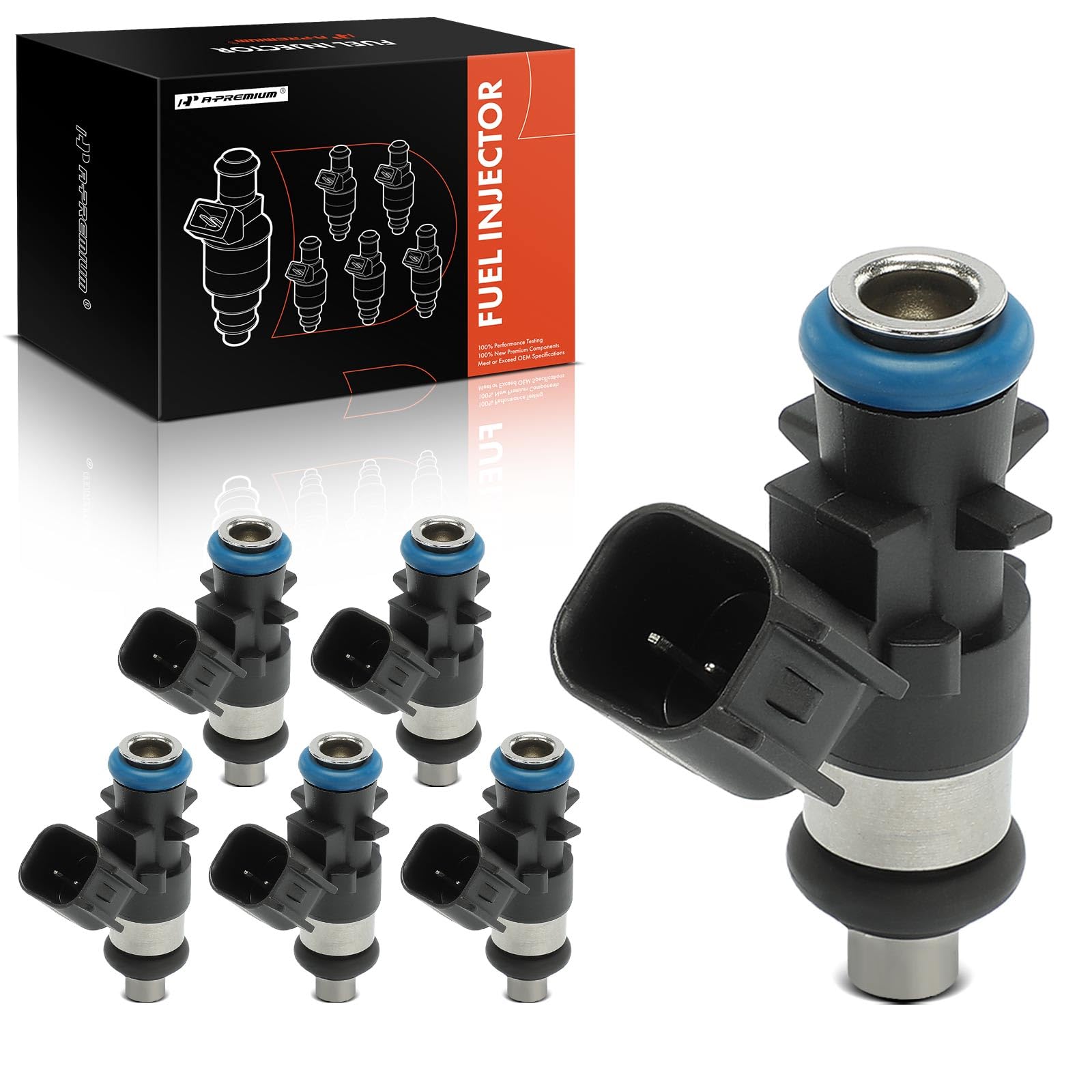 Amazon.com: A-Premium Set of 6 Fuel Injectors Compatible with Jeep WK2 ...