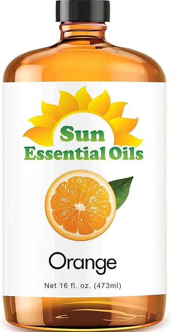 Amazon.com: Sun Essential Oils Orange (Sweet) Essential Oil 16oz for ...