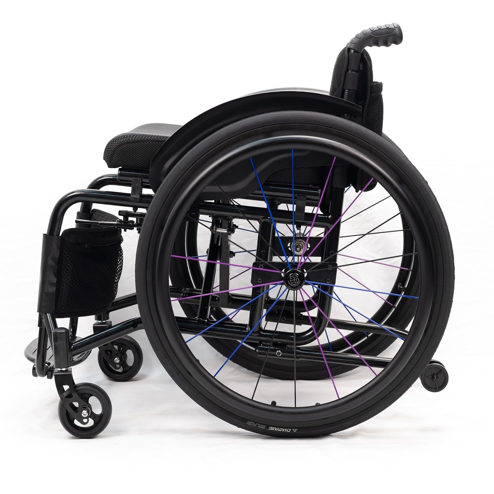 Amazon.com: Foldable Lightweight Sports Wheelchair All Terrain ...