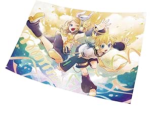 Amazon.com: LNASI Kagamine Rin Len Poster -28x43cm - Frameless Poster ...