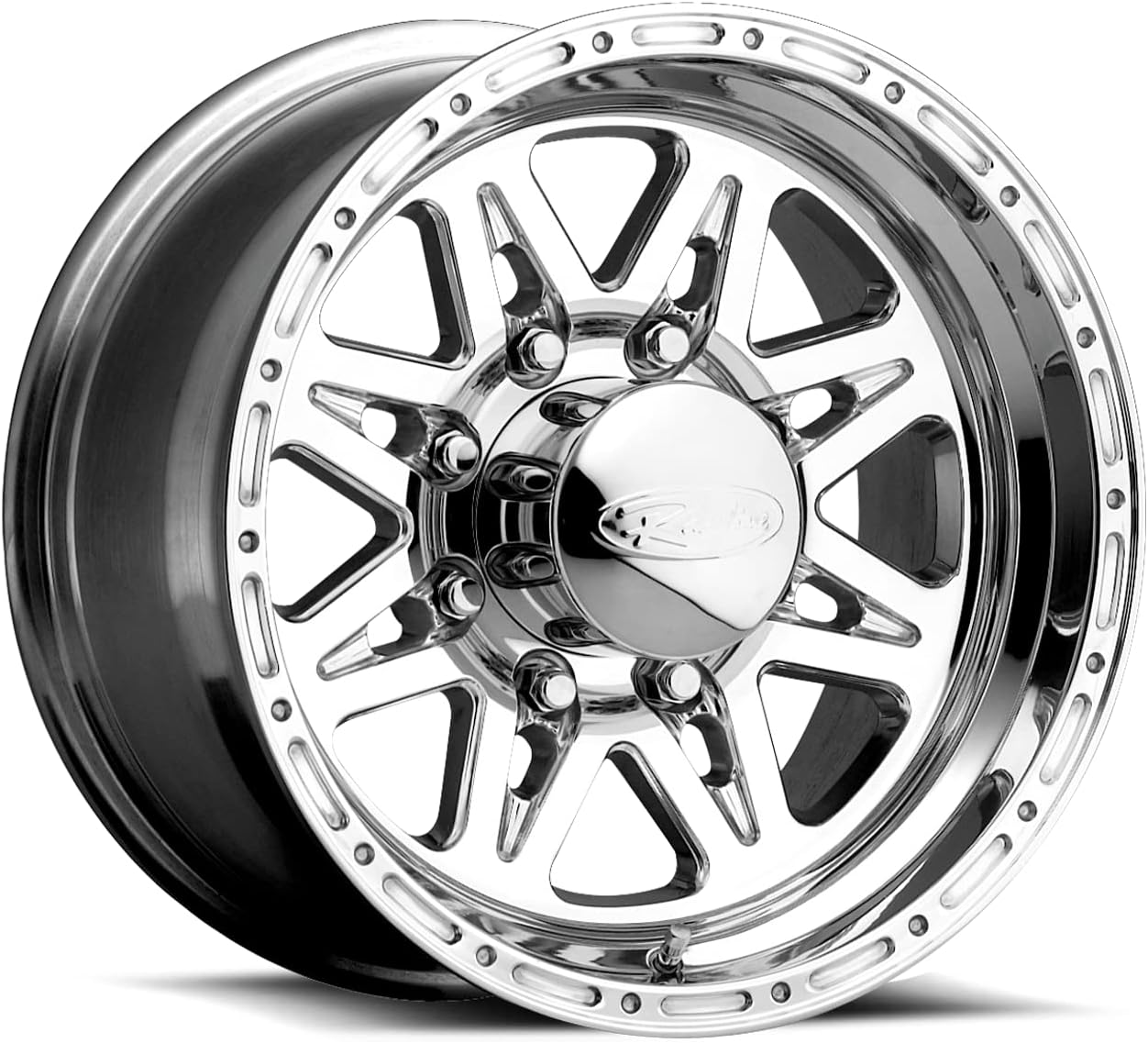 Amazon.com: 17x8 Mudder Trucker MT614 Diesel Polished 8x170 ET0 wheel ...