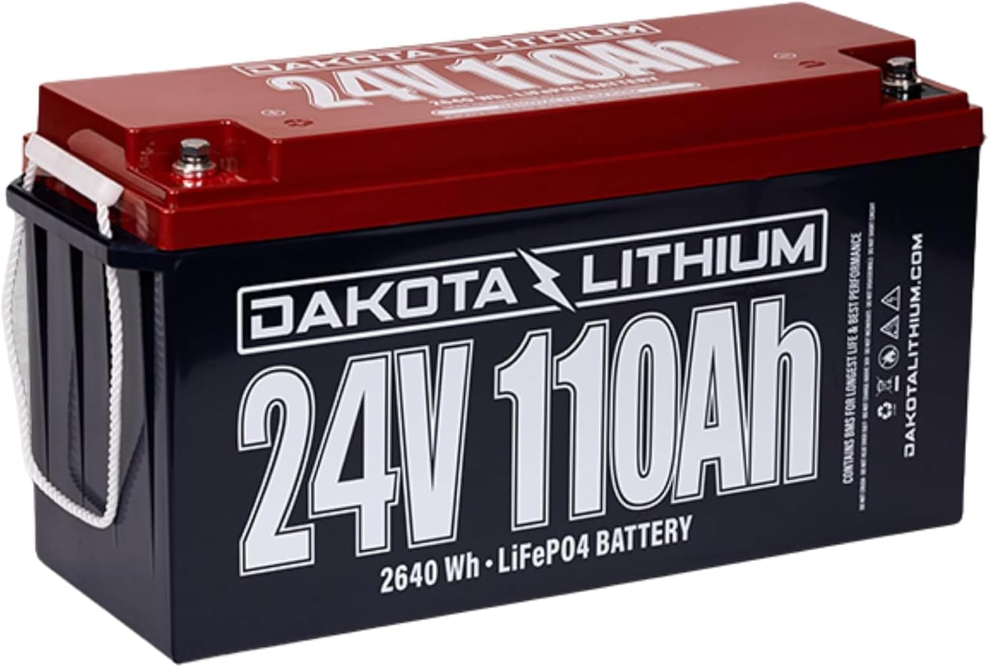 Amazon.com: Dakota Lithium - 24V 110Ah Lithium Battery - Deep Cycle ...