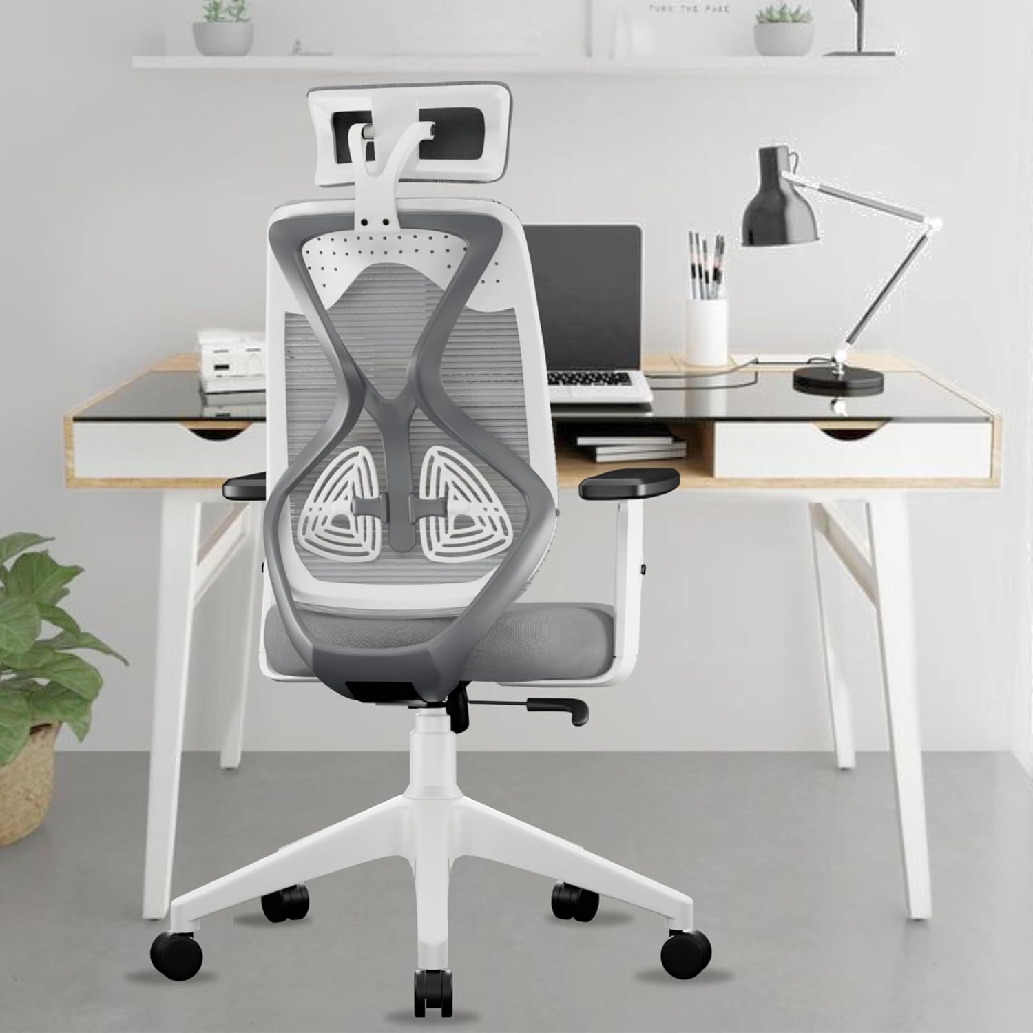 beAAtho Dusk Ergonomic High Back Office Chair | 2D Adjustable Arm ...