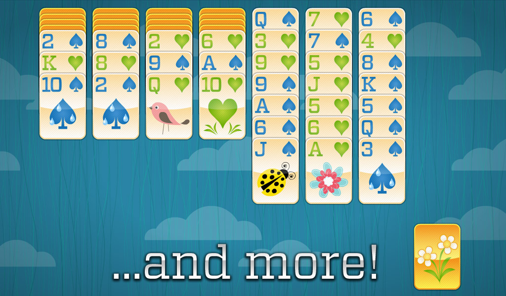 Spring Solitaire - Freecell, Spider Solitaire, Yukon, Wasp Solitaire ...