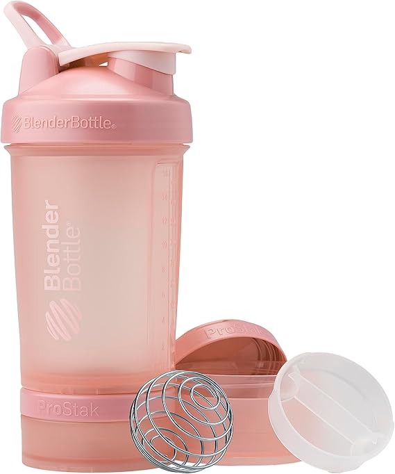 Amazon.com: BlenderBottle Shaker Bottle with Pill Organizer and Storage ...