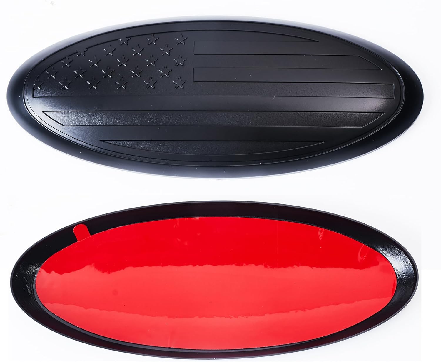 Amazon.com: HHLOU 9 inch American Black Flag Front Grille Rear Tailgate ...