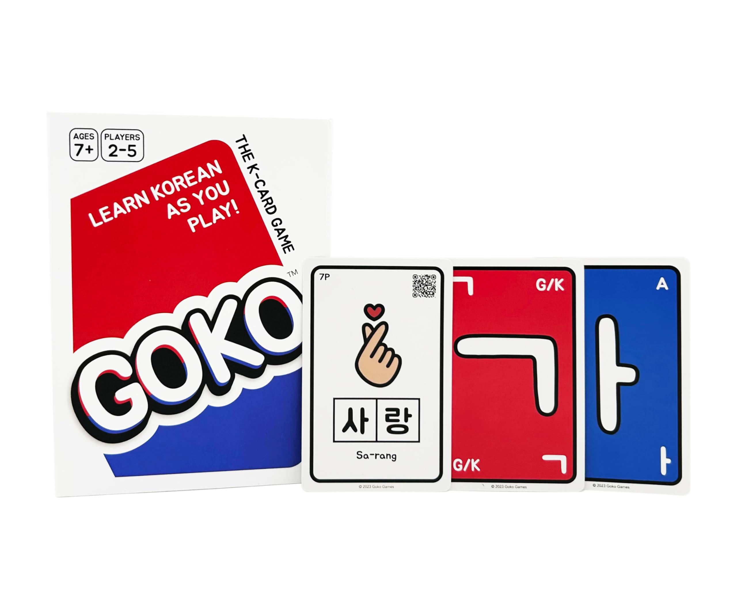 Amazon.com: Goko Games Learn Korean As You Play | Gifts for K-Pop and K ...