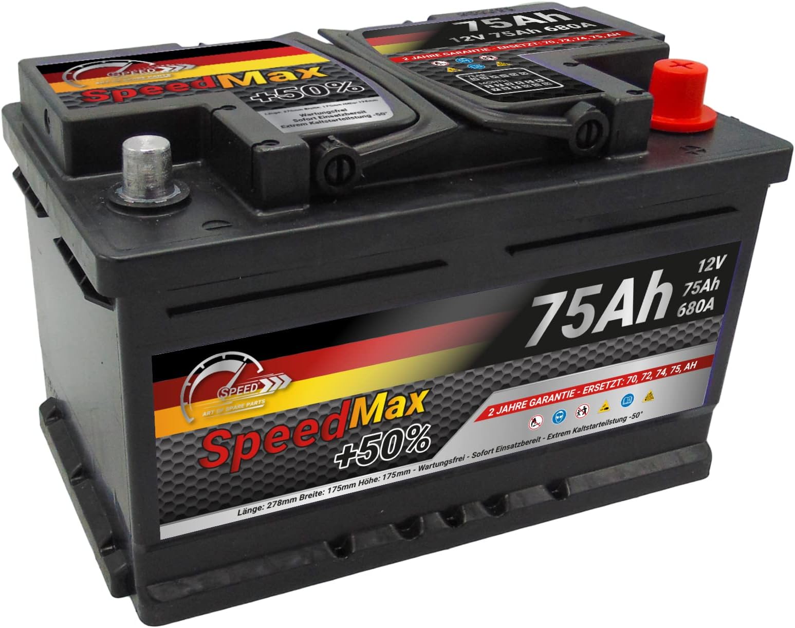 Varta E11 Batteria avviamento 5740120683132 12V 74Ah 680A (EN) : Amazon ...