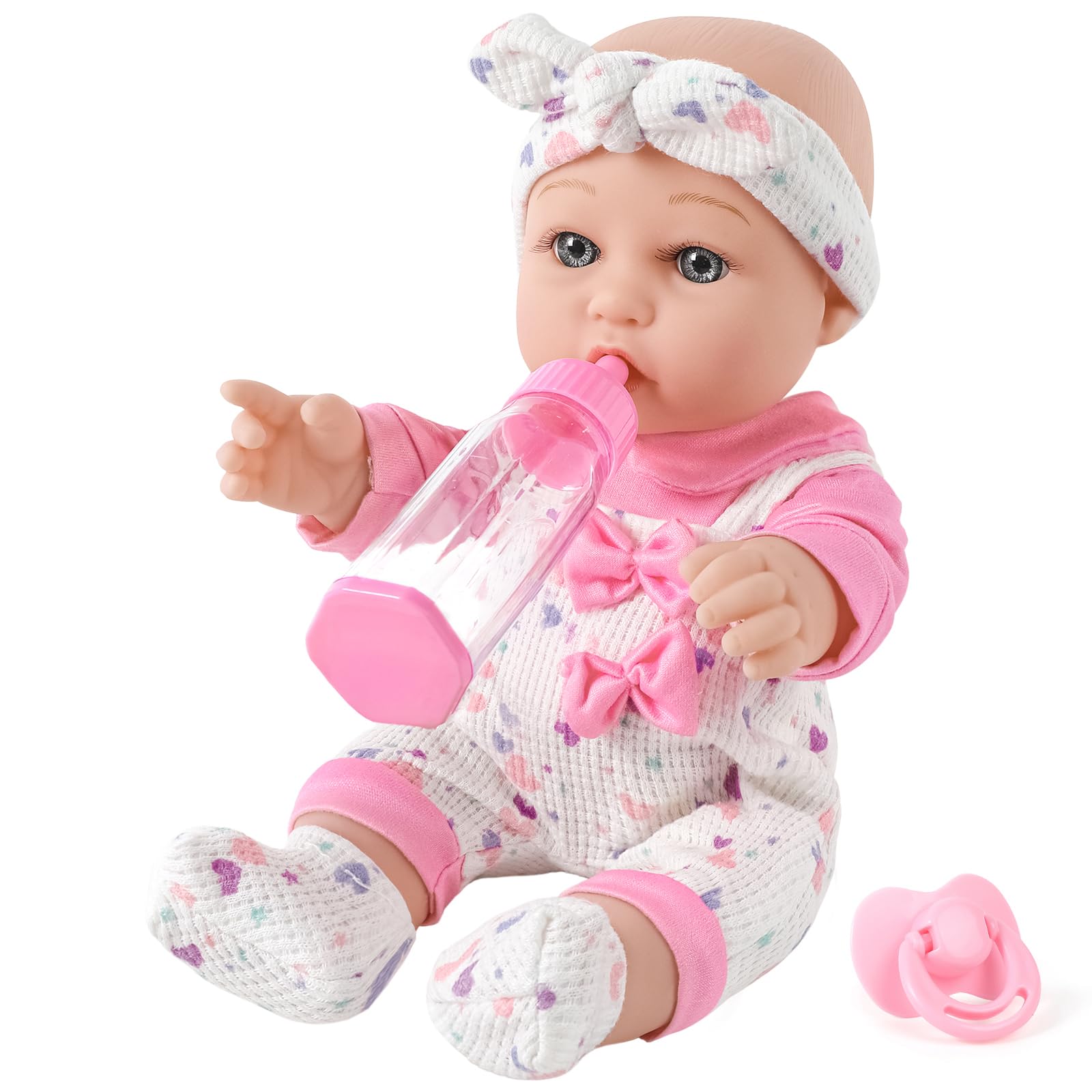Amazon.com: XFEYUE 12 Inch Baby Doll Clothes Accessories Playset in ...