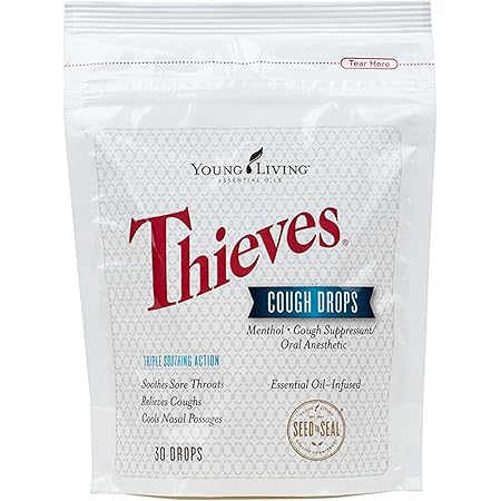 Amazon.com : Thieves Hard Lozenges 30 ct by Young Living Essential Oils ...