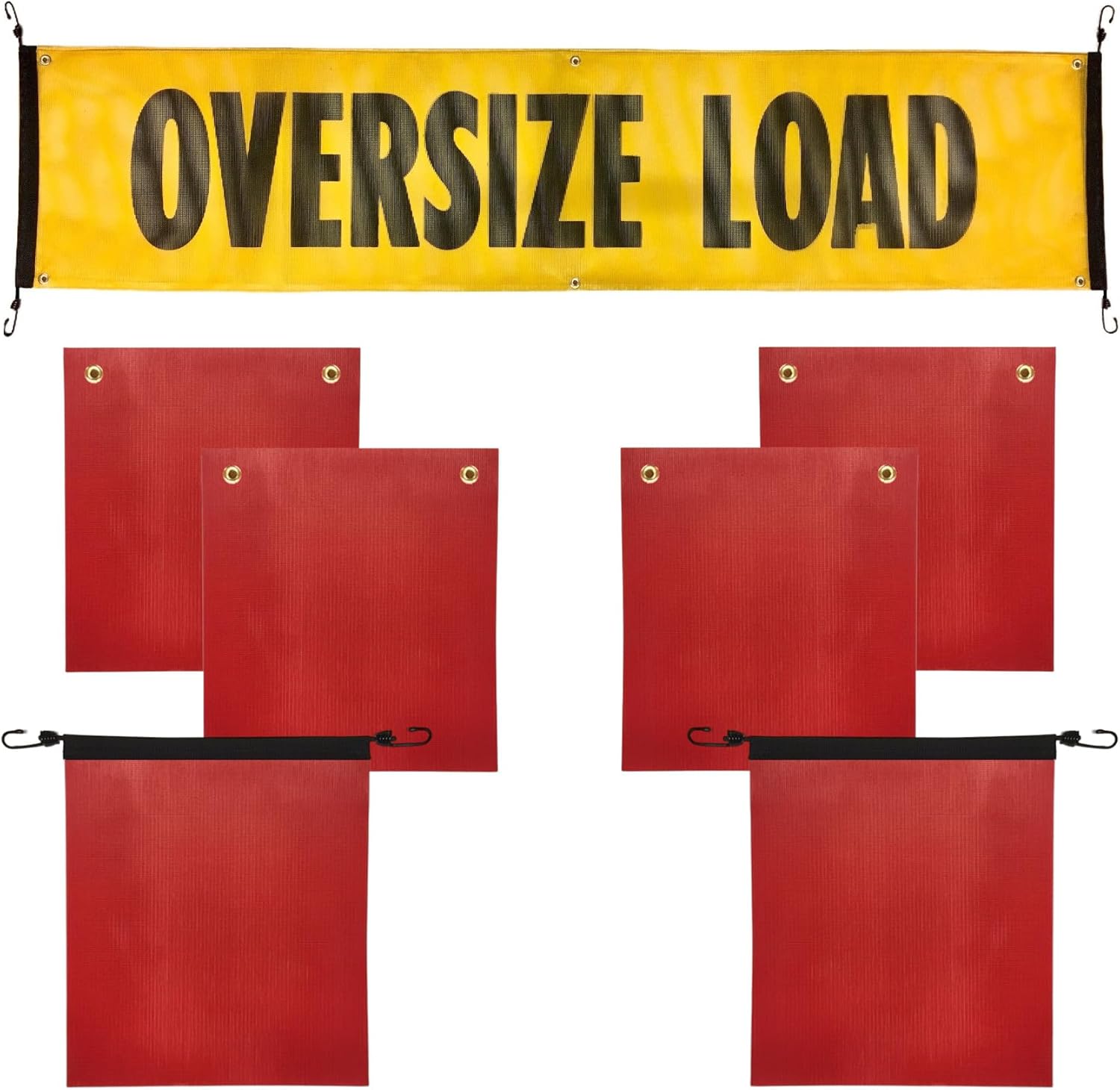 Amazon.com : Eastlake Oversize Load Flags and Banner Kit for Trucks ...