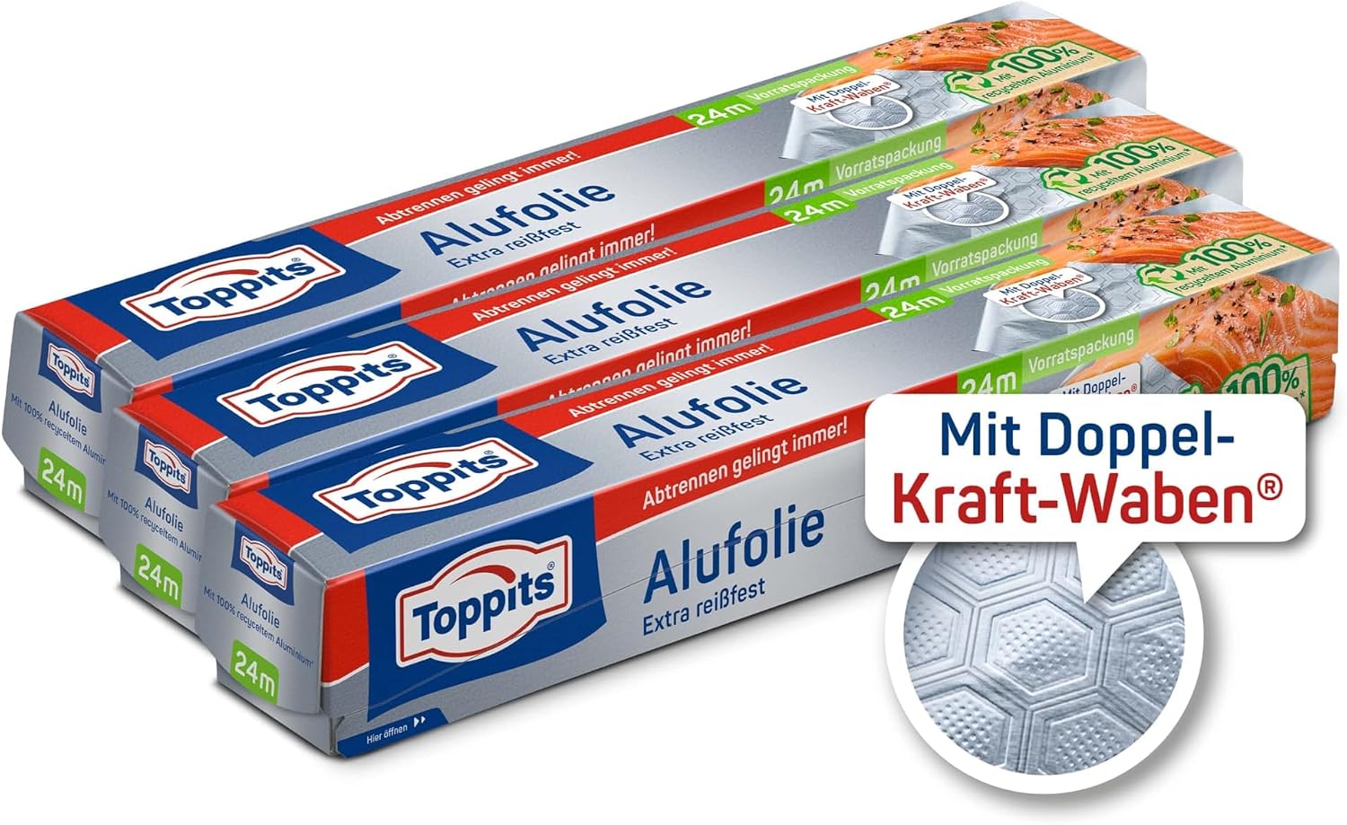 Toppits Alufolie