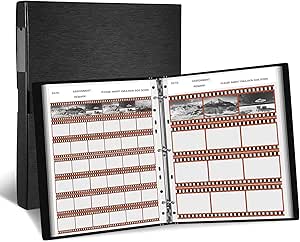 Amazon.com: Feifeiya Film Negative Storage Box Set Acid Free Film ...