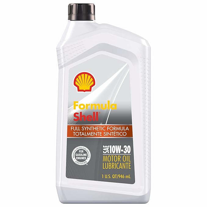 Formula Shell Full Synthetic 10W-30 Motor Oil (1 Quart, Case of 6 ...