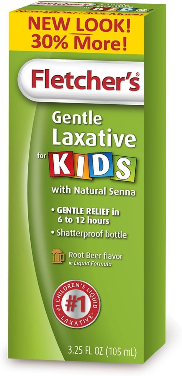 Amazon.com: Fletcher's Laxante, para niños, cerveza de raíz, botellas ...