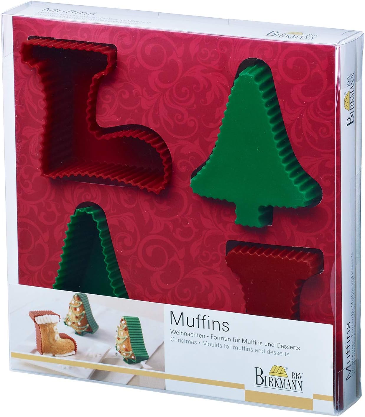 Amazon.com: Birkmann Muffin molds, One size, Multicolored: Home & Kitchen