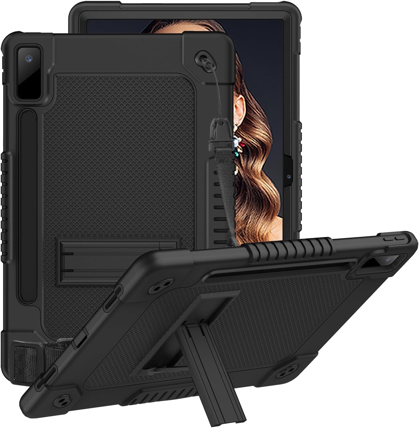 Amazon.com: Kebiory for Lenovo Tab P12 12.7 inch 2023 TB370FU Heavy ...
