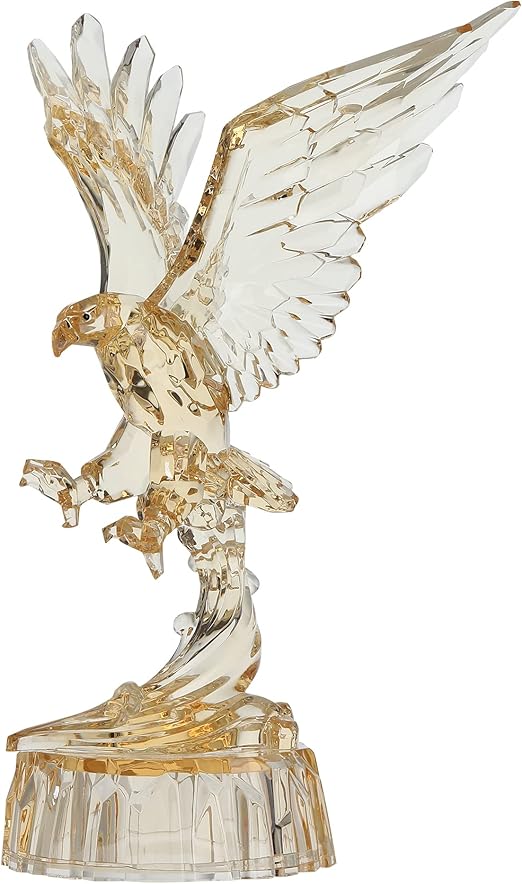 Amazon.com: HOZUSO Acrylic Eagle Figurine American Pride Bald Eagle ...