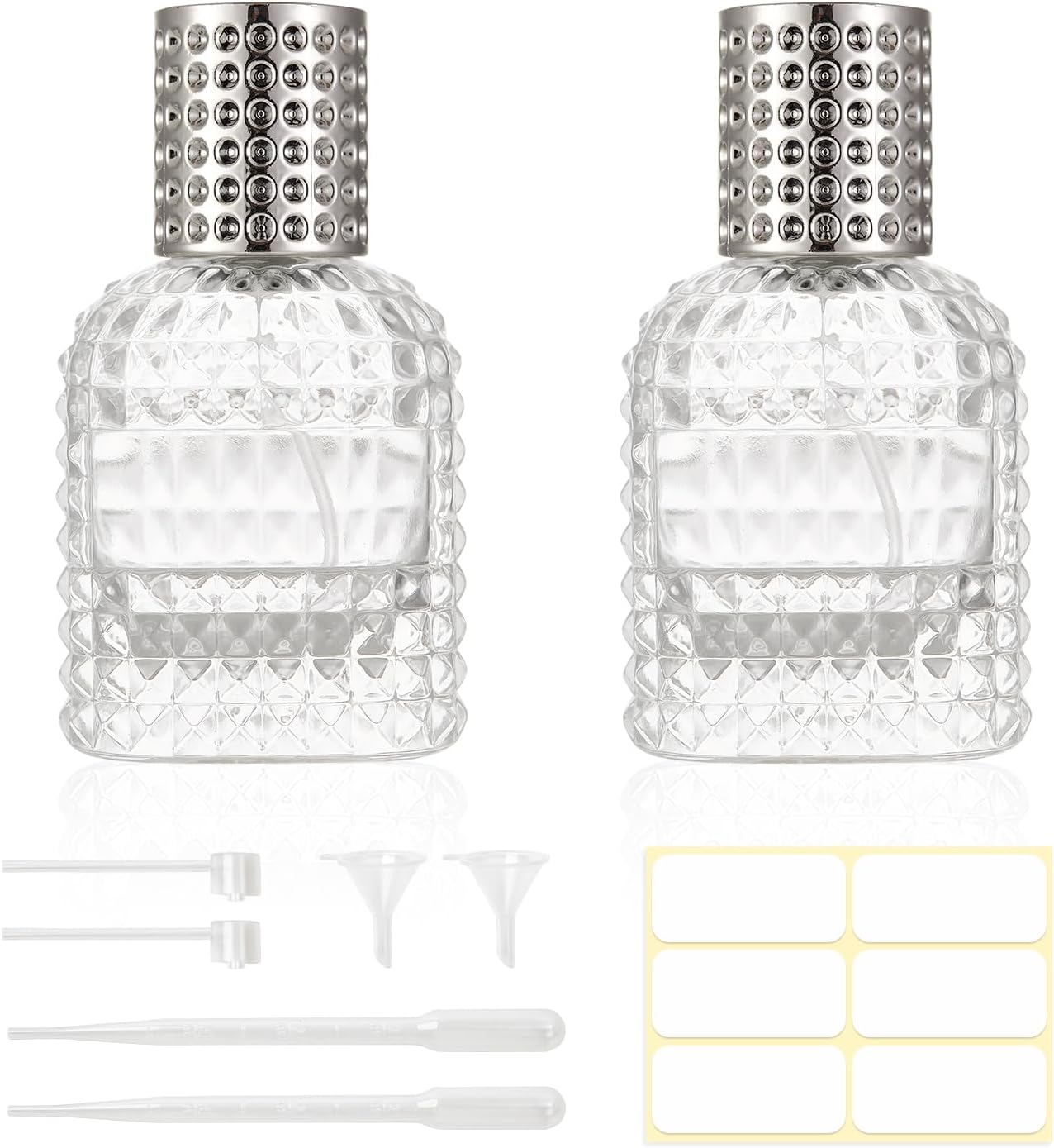 Amazon.com: HXRYAGi 2 Pack 30ml Refillable Spray Perfume Bottles, Empty ...