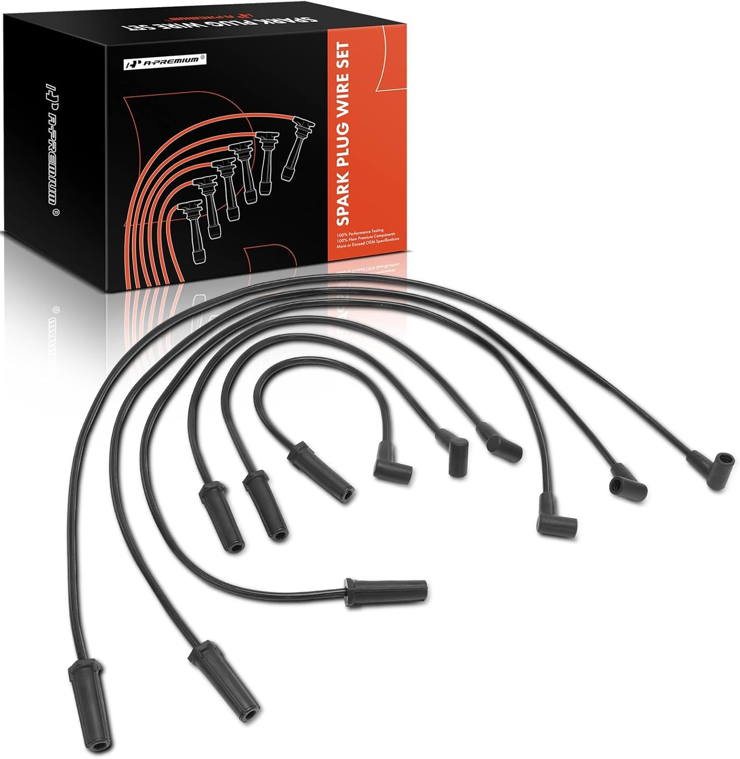 Amazon.com: A-Premium Ignition Spark Plug Wires Set of 6 Compatible with Chevrolet Impala 2000 ...