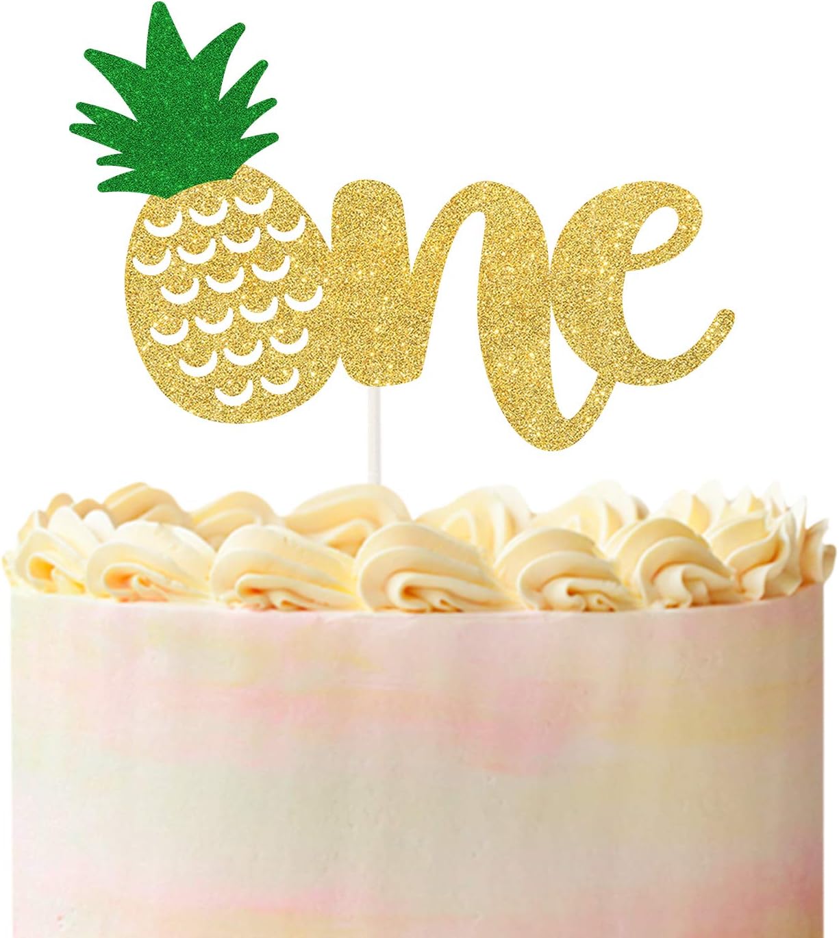 Amazon.com: Pineapple Cake Topper 1st Birthday, Best Pineapple Birthday ...