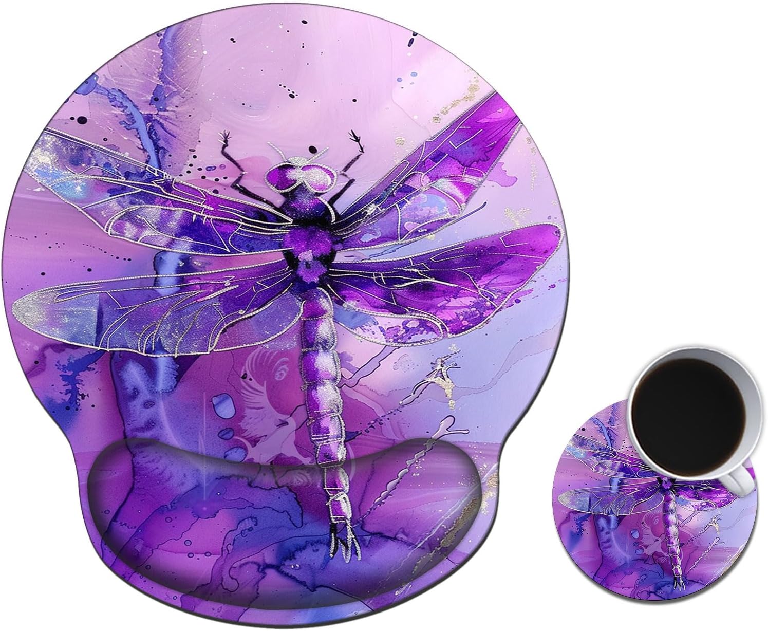 Amazon.com: Mouse Pad with Wrist Support Gel, Ergonomic Mouse Pad with ...