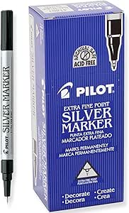 Pilot Silver Marker Extra Fine Point, 12 count : Amazon.ca: Office Products