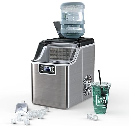 Amazon.com: KUPPET Commercial Ice Maker, Freestanding Automatic ...