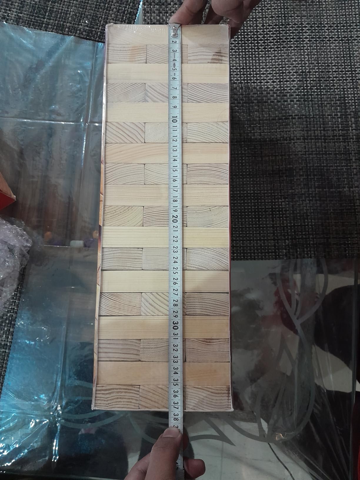 Buy Knick Knack Stack'em Up A Giant Tumble Tower Game Consisting of 54 ...