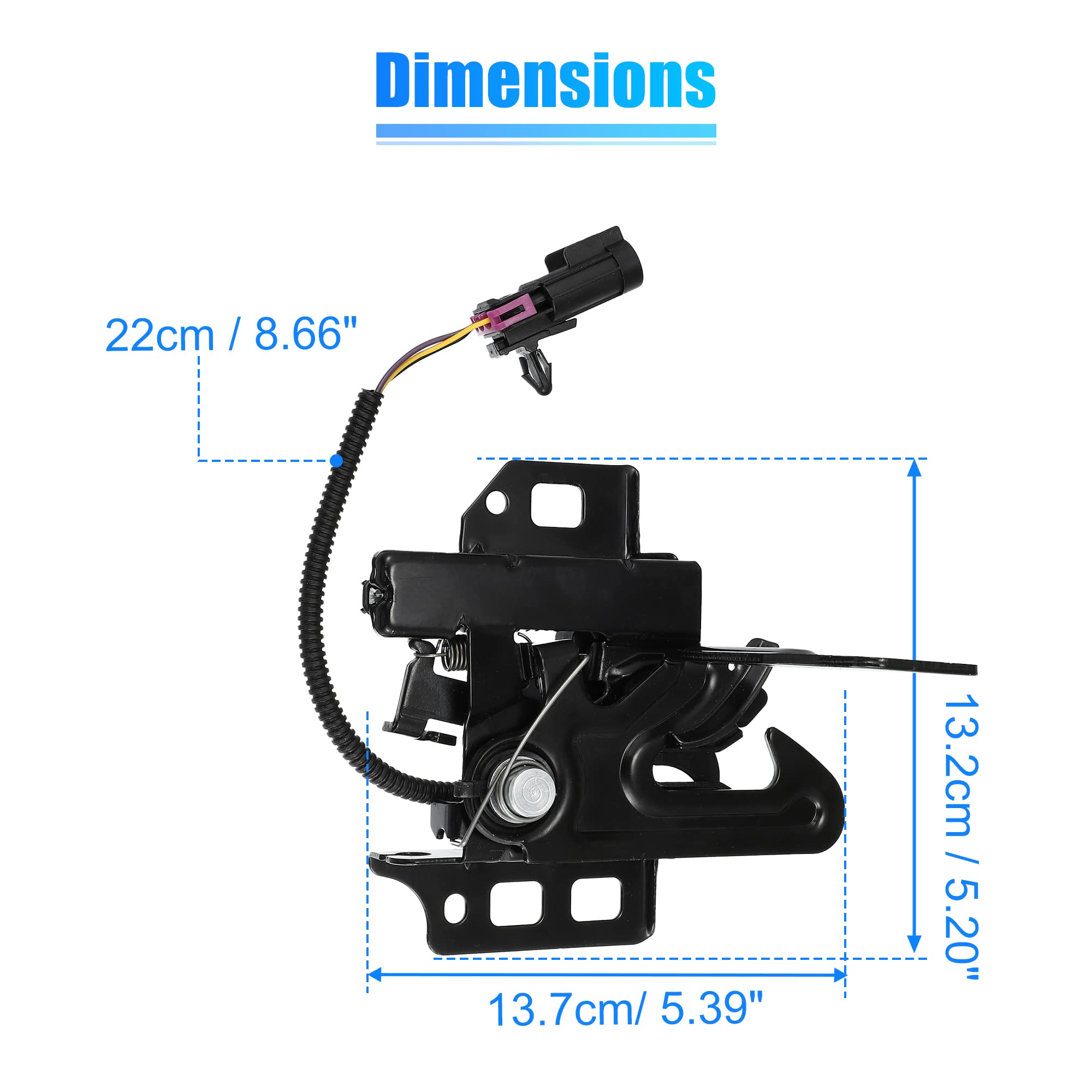 X AUTOHAUX 15139168 Car Engine Hood Latch Lock for Cadillac Escalade ...