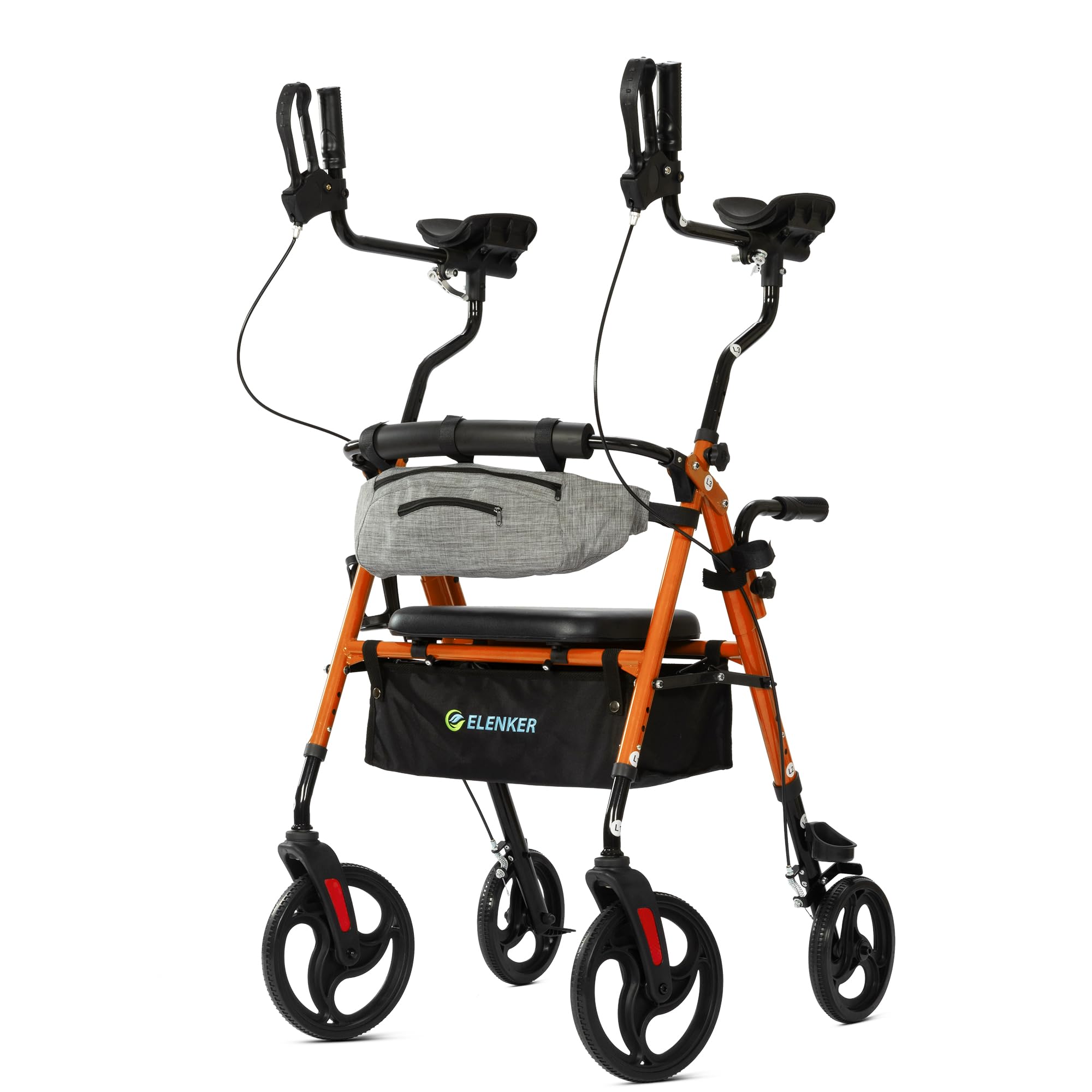 Elenker Walker Parts Amazon.com: ELENKER Unique Rollator Walker With