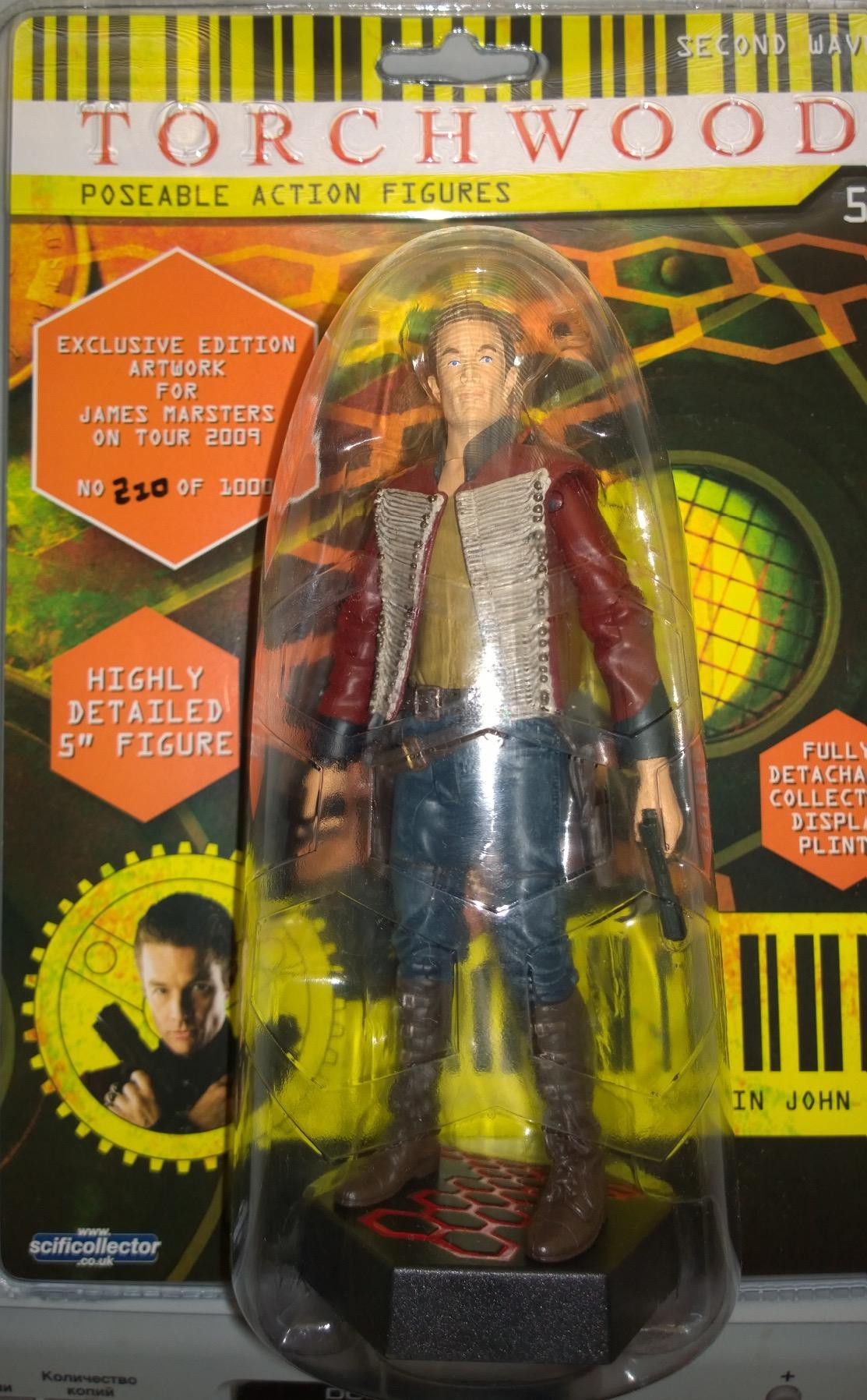 Amazon.com: Torchwood Capt. John Hart (James Marsters) Figure : Beauty ...