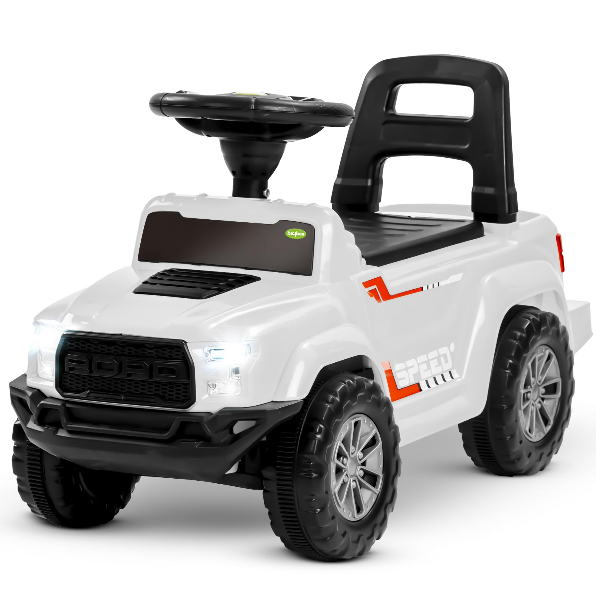 Baybee Baby Ride on Car for Kids, Push Ride on Toy Jeep with Music ...