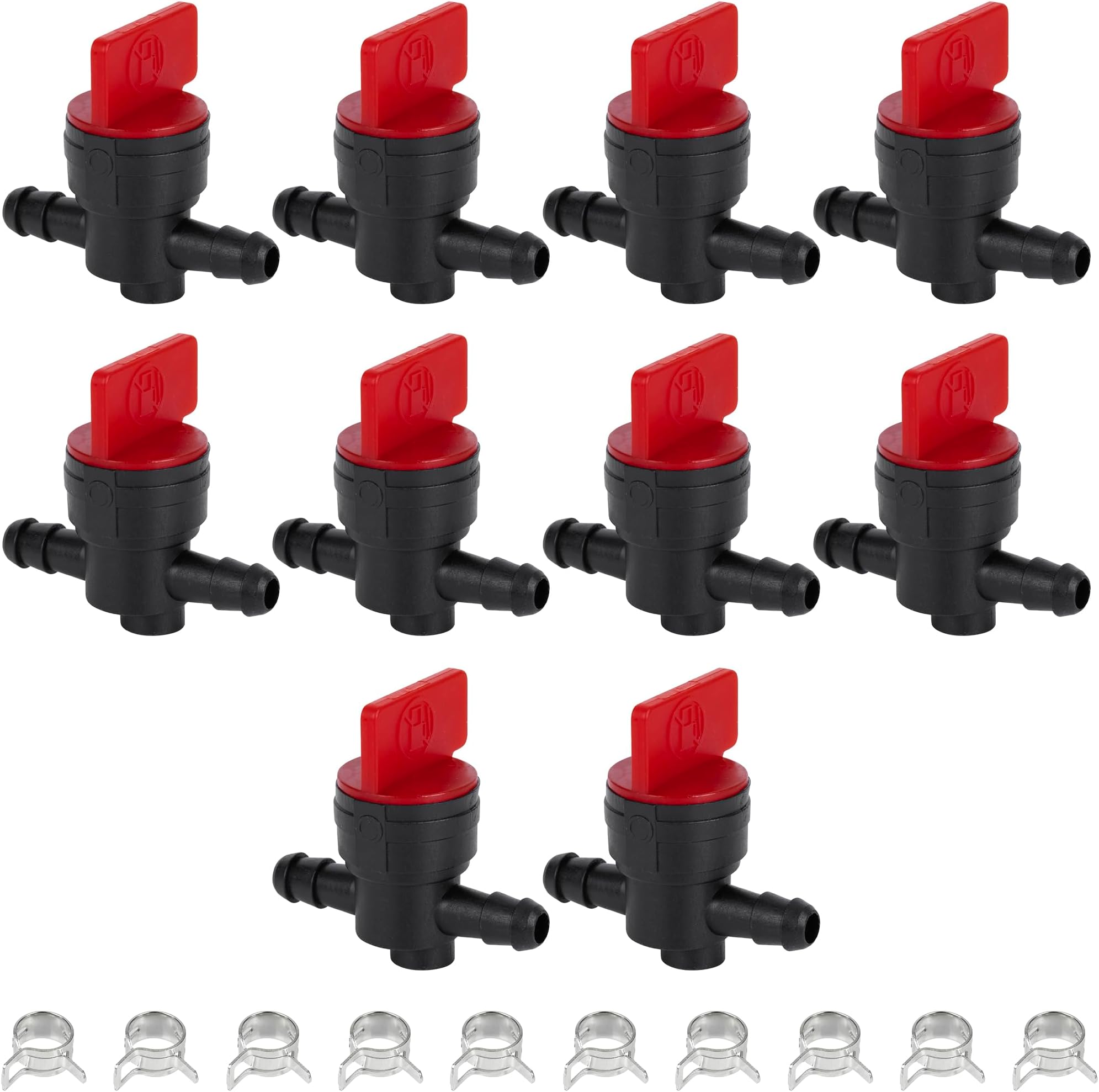 Amazon.com: BlueStars 10 Packs 494768 698183 1/4" Inline Fuel Shut Off ...